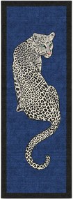 Omyvatelný běhoun's nízkým vlasem Snow Leopard By Jonathan Adler