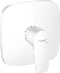 Hansgrohe Talis E, sprchová baterie pod omítku, bílá matná, 71765700