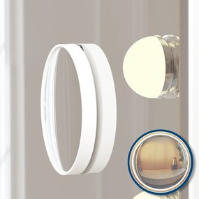 Kosmetické zrcadlo Norlina bez Bluetooth – bílá