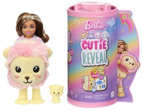 Mattel Barbie Cutie Reveal Chelsea pastelová edice Lev