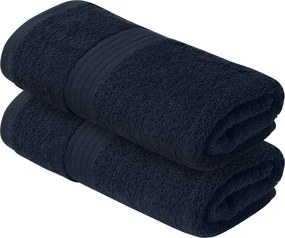 Livarno® Froté ručník, 50 x 100 cm, 500 g/m2, 2 kusy (modrá)