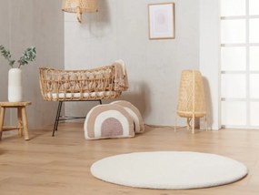 Nordic Coast Company Podložka Teddy 100 cm Cream