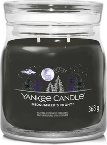 Yankee Candle vonná svíčka Signature ve skle střední Midsummer’s Night 368g