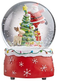 X-MAS Hrací skříňka Santa, stromek a sob