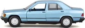 Bburago Mercedes-Benz 190 E 2.6 modrá metalíza 1:24 / od 3 let