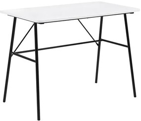 Designový psací stůl Nava 100 cm bílý 2