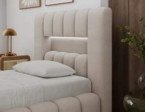 Postel Lamica 90x200 + Kovový rám/plynový výtah/kontejner