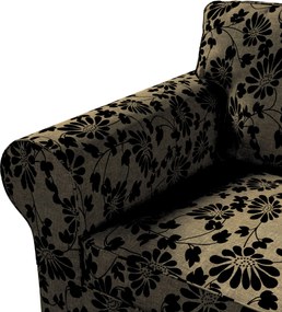 Potah na pohovku IKEA  Ektorp 2-místná, rozkládací, STARÝ MODEL barva béžová látka pletený vzor, vzorované