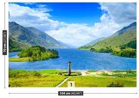 Fototapeta jezero Skotsko 104x70