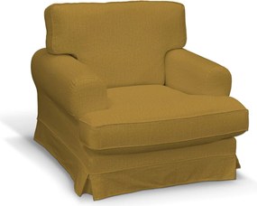 Potah na křeslo IKEA Ekeskog barva žlutá látka pletený vzor