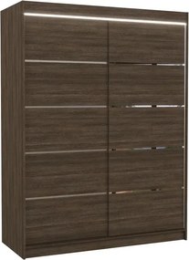 Posuvná skříň s LED osvětlením LUFT 150