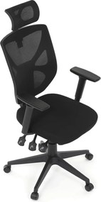 Ergonomická kancelářská židle EVRON - černá síťovina