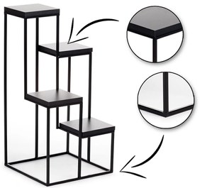 Stojan na květiny Caros černý