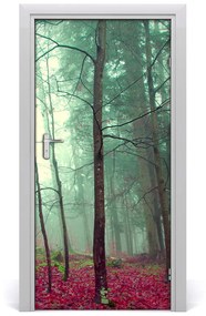 Fototapeta na dveře les podzim 85x205 cm