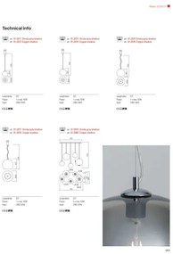 Redo 01-2076 - Lustr na lanku BOWL 1xE27/42W/230V pr. 30 cm měď