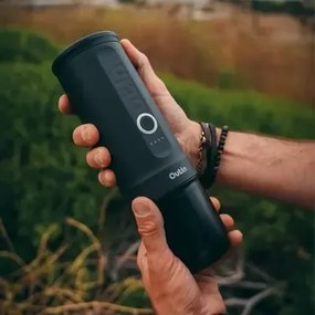 Outin Nano Portable Coffee Maker šedá / Přenosný kávovar na espresso /