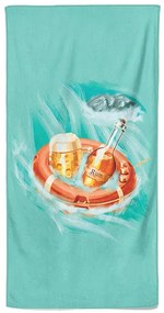 Osuška Pivo a rum (Velikost osušky: 100x170cm)