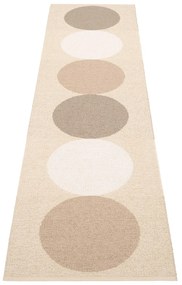 Vinylový koberec Pappelina OTTO Grain/Background Cream velikost: 70x280cm