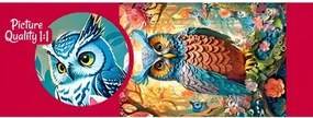 CHERRY PAZZI Puzzle Papírová sova / 1000 dílků / 50 × 70 cm