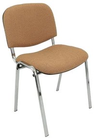 Konferenční židle ISO CHROM C4 béžovo/hnědá
