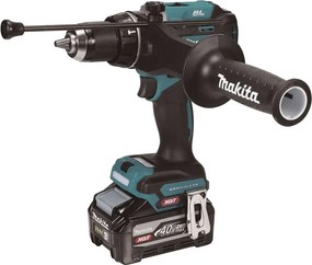 Makita - 40V AKU vrtací šroubovák s příklepem, 2x aku 4,0 Ah Li-Ion, nabíječka HP003GU201