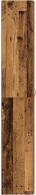 Skříň old wood 60 x 32 x 190 cm kompozitní dřevo 3318714