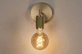 Nástěnné svítidlo do ložnice Bulb Ave Gold