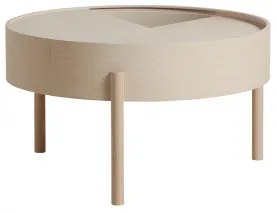 Arc Coffee Table bělený jasan Woud