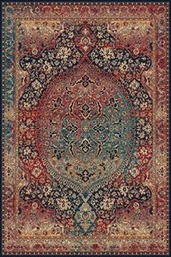Kusový koberec Maidas granat 133 x 180 cm