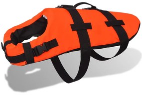 Plovací záchranná vesta pro psa L oranžová