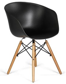 Jídelní židle NORDY X, černá