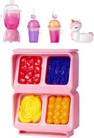 MGA Rainbow High Malá sestřička Blush - Den u bazénu / Herní set s pan