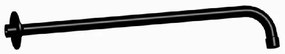 RAV Slezák Sprchy - Sprchové rameno, 40 cm, matná černá MD0150CMAT