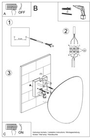 Nástěnné svítidlo Senses, 1x černé kovové stínítko