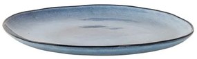 Bloomingville Obědový talíř Sandrine Blue 28 cm, modrá barva, keramika