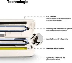 Lauben Vacuum Sealer 10WT bílá / Vakuovačka / 80 W / max. šířka 30 cm