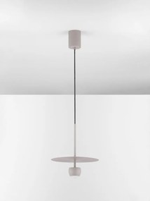 Béžové hliníkové LED závěsné svítidlo ø 30 cm Edem – Nova Luce