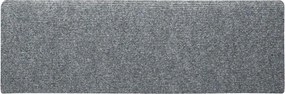 Schodové rohože samolepicí 30 ks 65 x 21 x 4 cm světle šedé s obdélníkovým okrajem 3365694