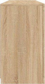 Příborník s LED osvětlením dub sonoma 163 x 37 x 67 cm 3209074