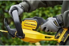 Aku nůžky Stanley FATMAX® V20 na živý plot 55 cm, 1 x 4.0 Ah 18 V (SFMCHT855M1-QW)