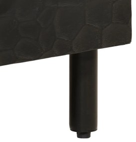 Konferenční stolek černý 80x54x40 cm masivní mangovníkové dřevo - Default Title