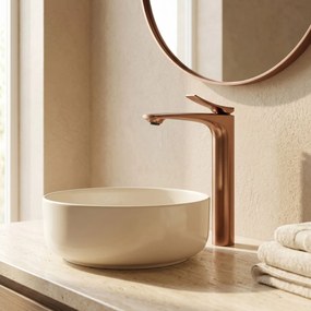 Rea Vision Premium, vysoká umyvadlová baterie h-265, měděná matná, REA-B6490