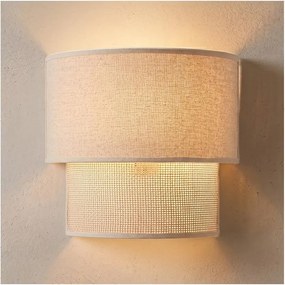 BRILAGI - LED Nástěnné svítidlo BOHO ECO 1xE27/10W/230V krémová