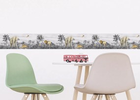 Dětská samolepící bordura na zeď Jungle | 5 m x 13.8 cm | DWBD8179