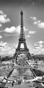 Fototapeta Dimex Paris Gray S-300 | 110x220 cm