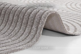 ELLE Decoration, Kusový koberec New York 105085 Grey, 120x170, šedá, obývací pokoj