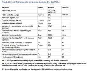 Electrolux LFG716X Vestavný odsavač par