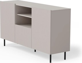 Komoda PAXOS KM-1 150 cm kašmírová/černá