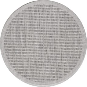Ayyildiz, Kusový koberec Giza 1410 Grey kruh, 200x200 (průměr) kruh, šedá, chodba / předsíň