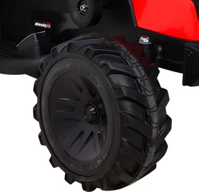 Ramiz Traktor s přívěsem 720-T červený